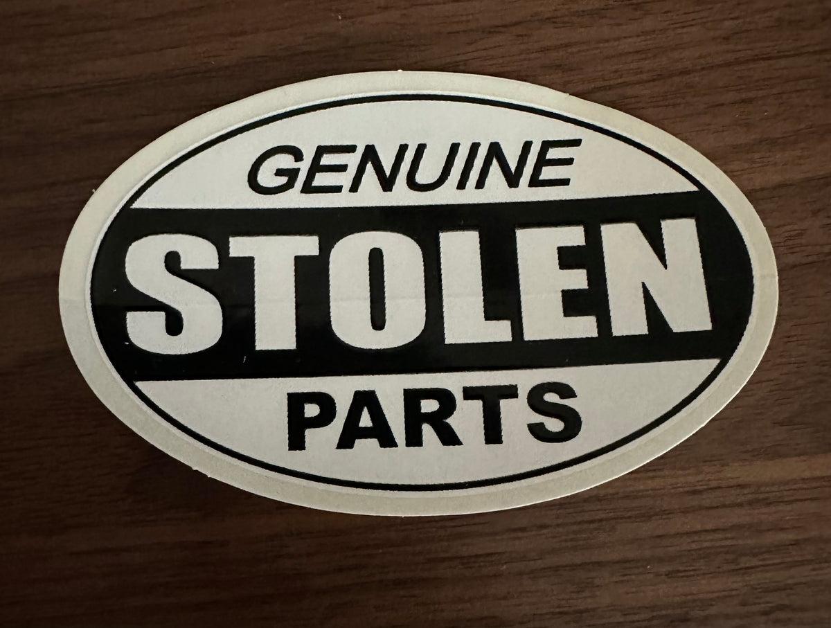 Genuine Stolen Parts Stickers