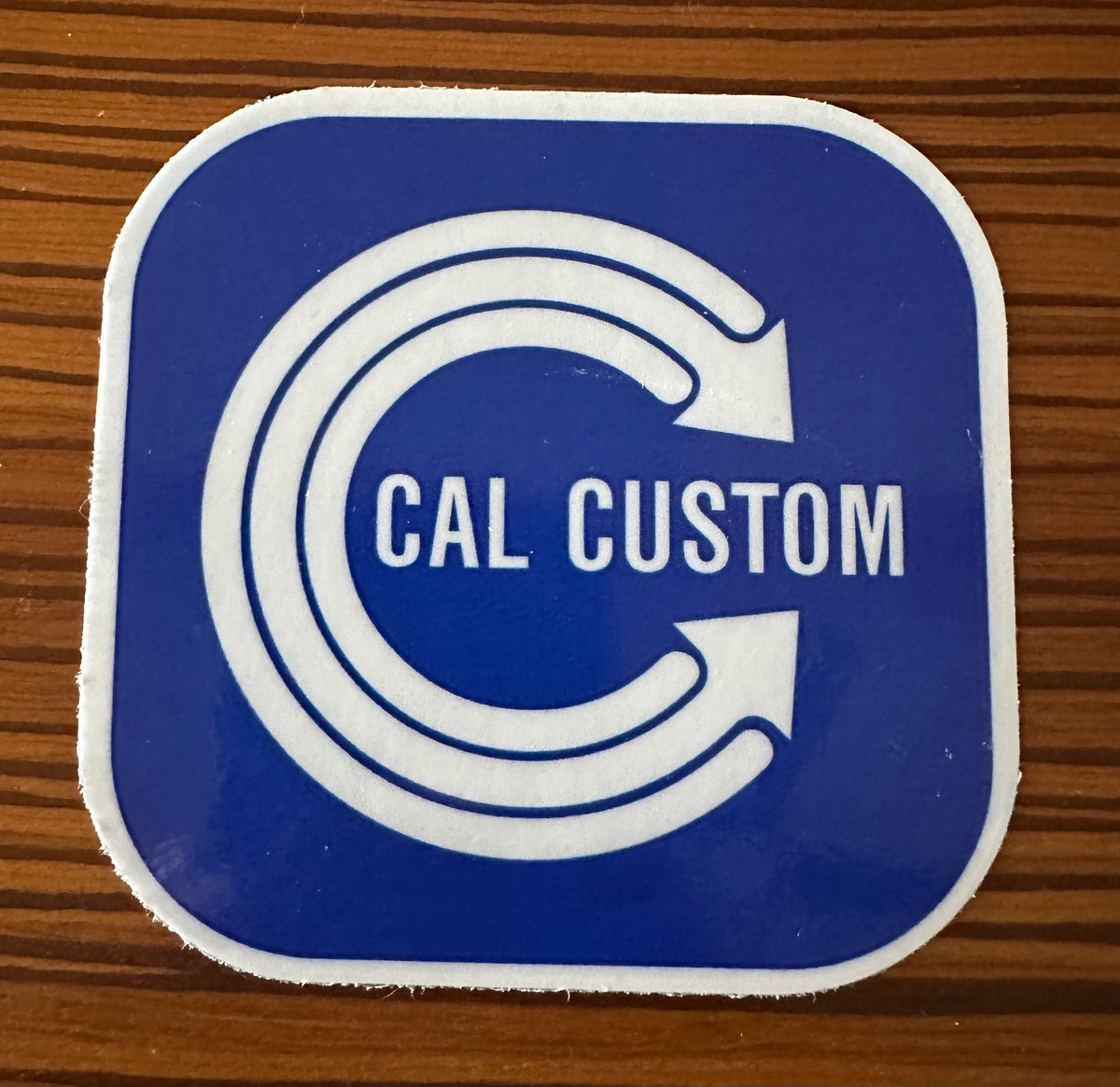 Cal Custom Sticker